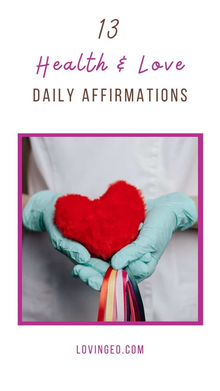 13 Health and Love Daily Affirmations - Loving EO